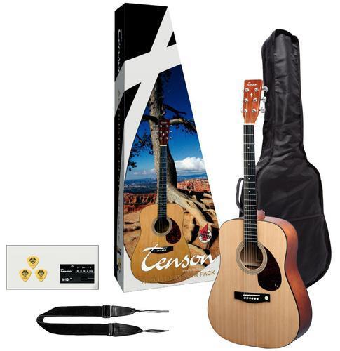 TENSON Western-Gitarren Set
